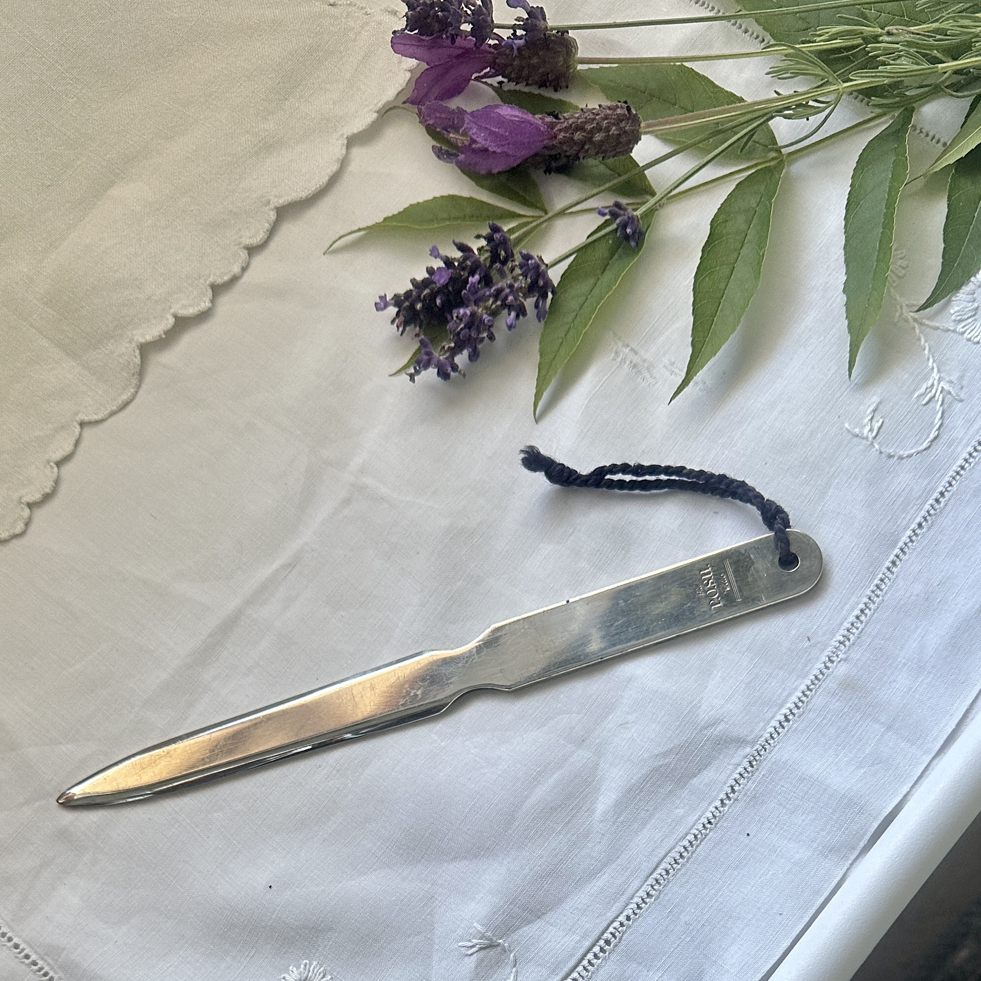 The Posh Club letter opener - Letters of The Past