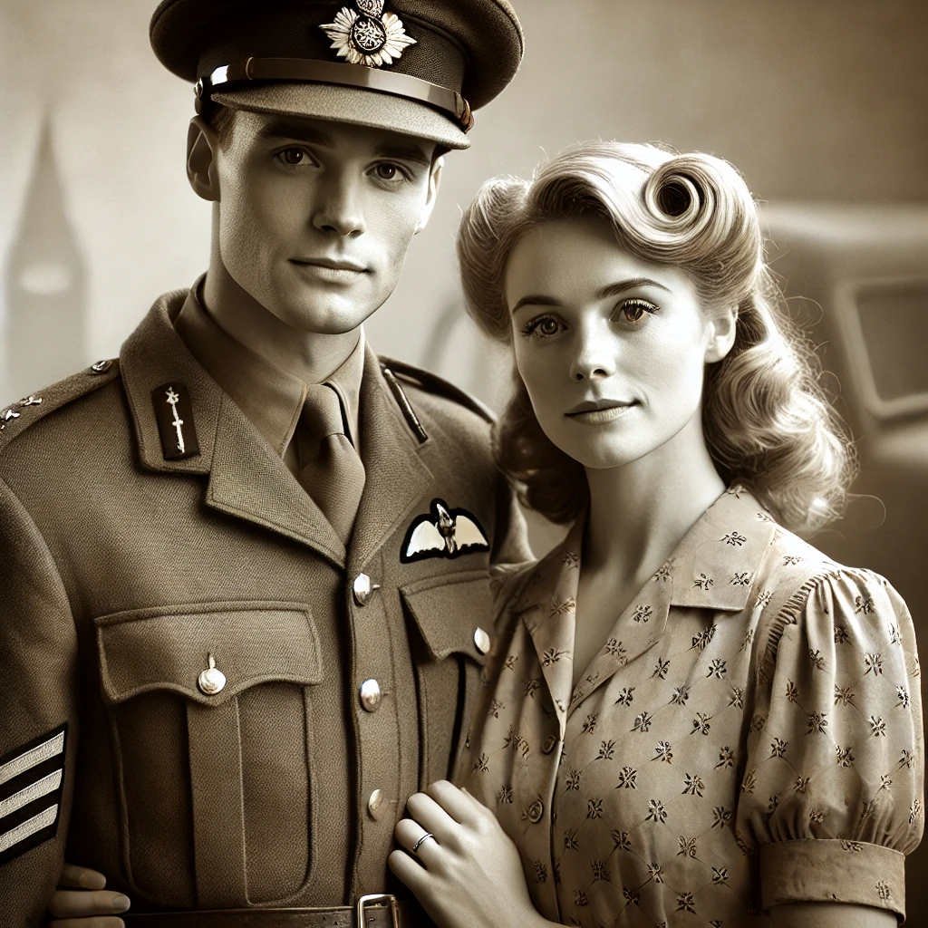 Claude and Sarah Jewell -a year of letters - Letters of The Past