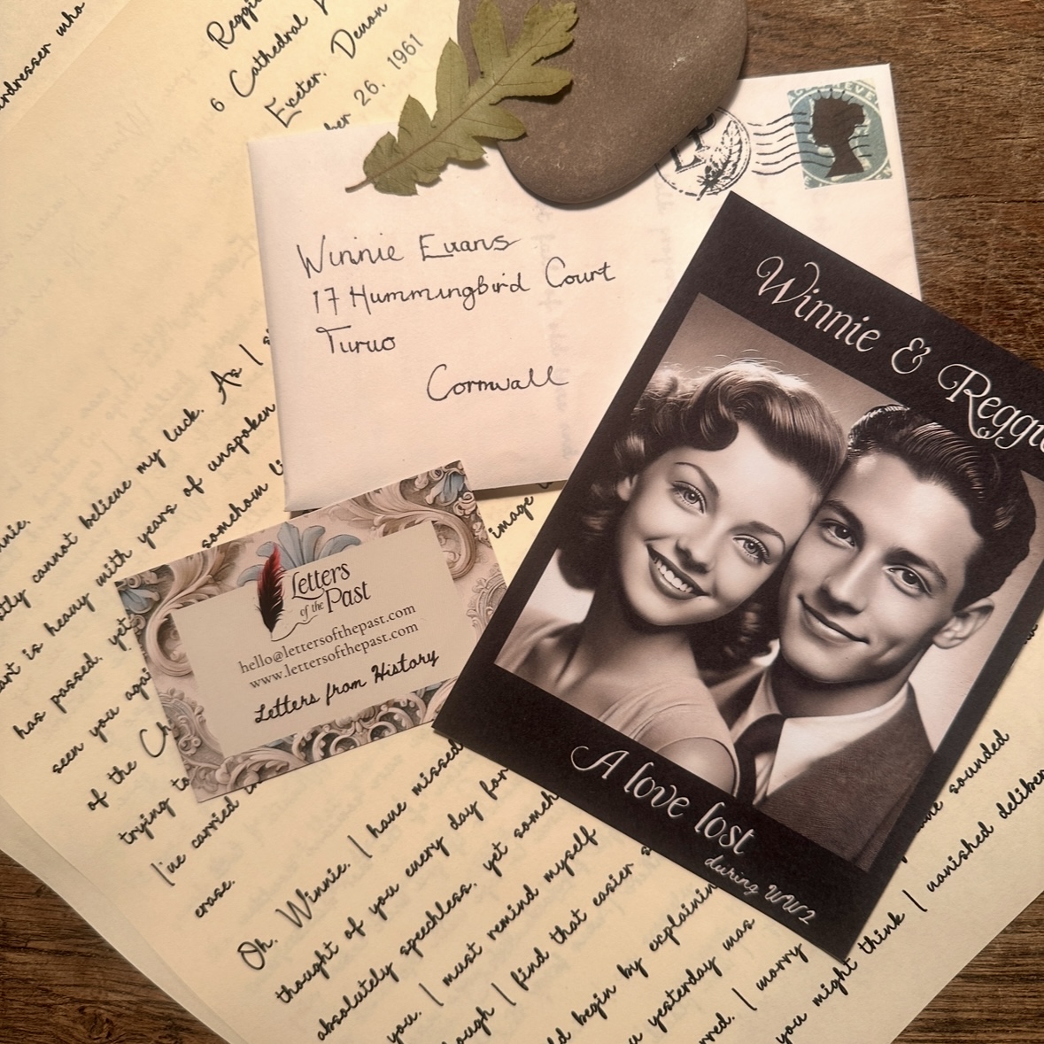 Reggie and Winnie Letter Subscription - Letters of The Past